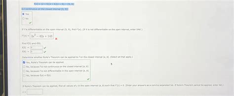 solved f x x 5 x 6 x 9 [5 9]is f ﻿continuous on the