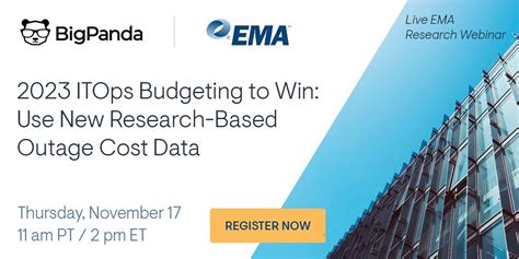 Rene Roersma On Linkedin [webinar] 2023 Itops Budgeting To Win Use New Research Based Outage Cost…