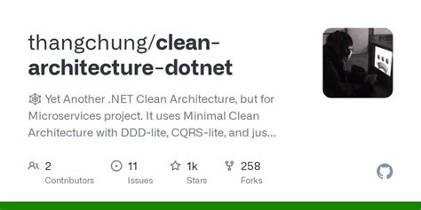 Linkedin Jerry Liu 페이지 Github Thangchungclean Architecture Dotnet
