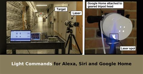light commands hackers use light to inject arbitrary voice commands