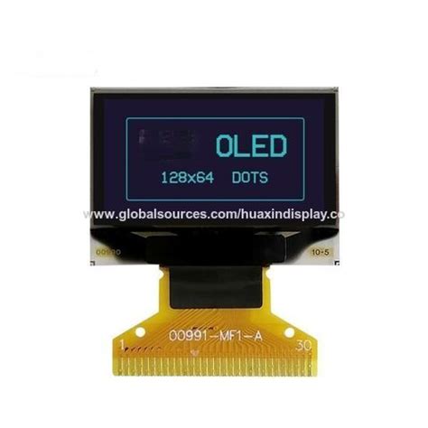 Buy Wholesale China 128 64 0 96 Inch Oled Display 8 Bit 8080 8 Bit 6800 Interface Sh1106g Stn