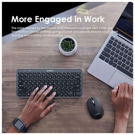 Oraimo Smart Quiet Typing Scissor Wireless Keyboard Mouse Combo Price