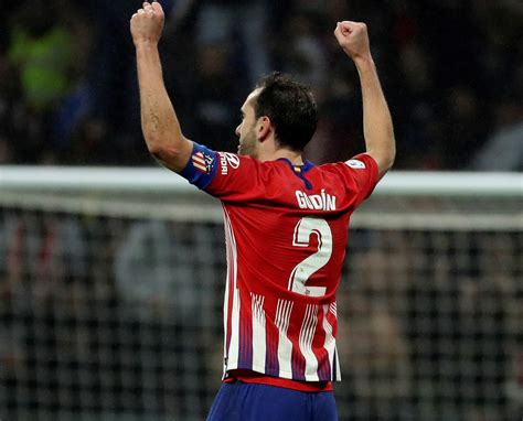 Atlético De Madrid Diego Godín Se Metió En El Top 10 Histórico De