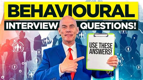 Interview Behavioural Questions And Answers Complete List Of