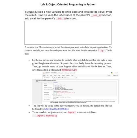 Solved Lab 3 Object Oriented Programing In Python Exercise