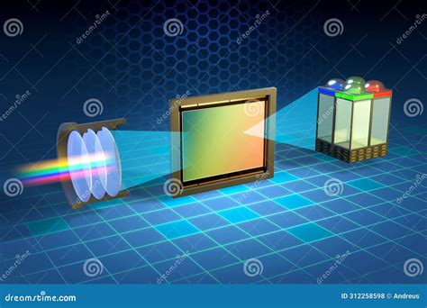Digital Cmos Or Ccd Camera Sensor Size Formats Medium Size Full Frame Aps H Aps C 4 3 And