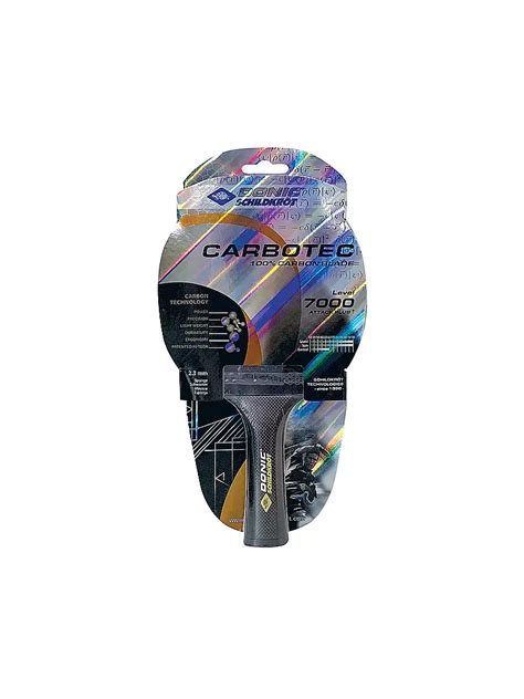 DONIC SCHILDKRÖT Tischtennisschläger CarboTec 7000 grau