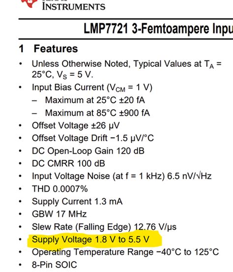 LMP7721 LMP7721 Non Inverting Input Is Not Equal Inverting Input Amplifiers Forum