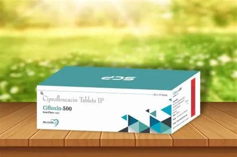 CIFLOXIN-500 Ciprofloxacin 500 Mg Tablets at Rs 672/box in Panchkula ...