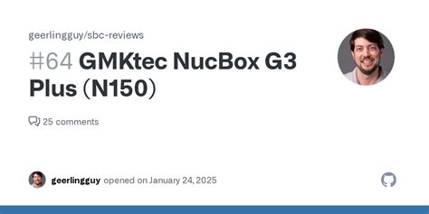 GMKtec NucBox G Plus N Issue Geerlingguy Sbc Reviews GitHub