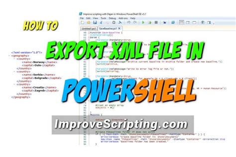 How To Import Or Export Data Using PowerShell Improve Scripting