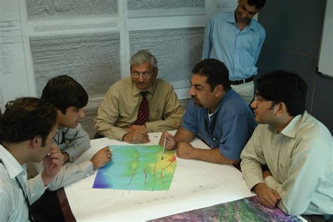 saif energy limited technical experts analysing seismic data saif
