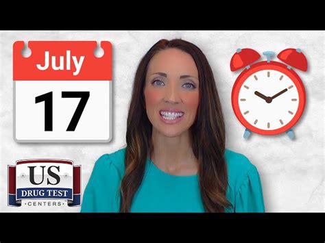 What Are The Dot Random Drug Testing Time Limits Us Drug Test Centers