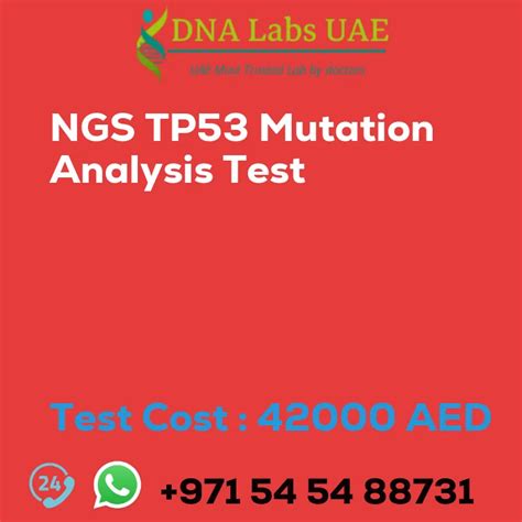 Ngs Tp53 Mutation Analysis Test Cost Dna Labs Uae