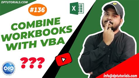 Combine Workbooks With VBA Code In Excel Excel Tricks Dptutorials YouTube