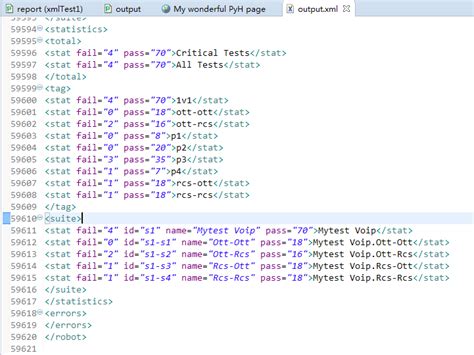 Python解析robot Framework的outputxml，并生成html Csdn博客