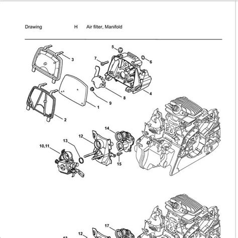 Stihl Chainsaw Ms Parts Diagram