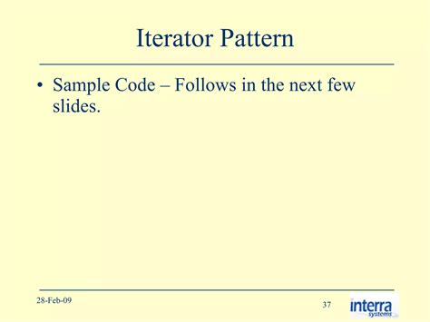 Design Patterns Ppt