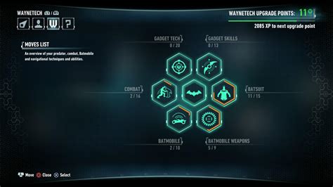 Waynetech Batman Arkham Knight Interface In Game