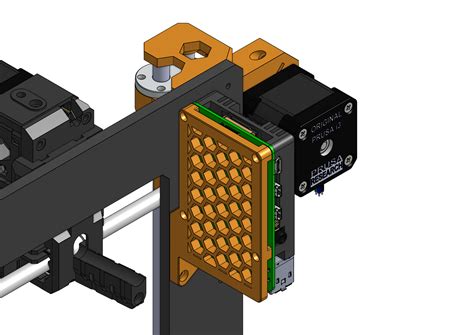 Armor Case Raspberry Pi Mount For Original Prusa Mk3s Frame By 6d6178