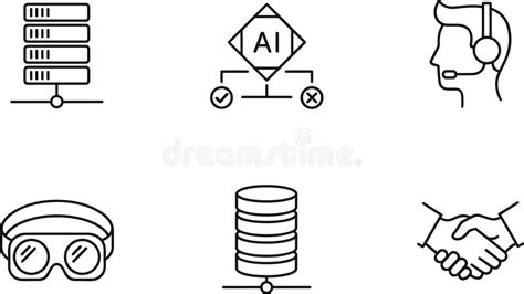 Data Business Intelligence Database Stock Illustrations 13132 Data