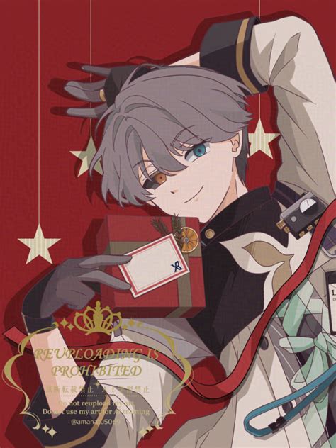 X Reverse Reverse Adversarial Noise Boy Amanatsu Amanatu Arm Up Black