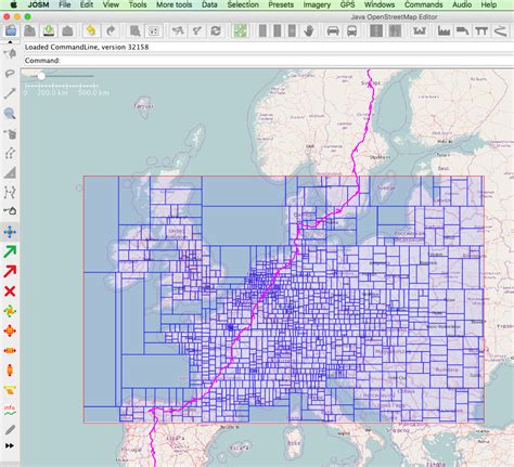 choosing tiles to provide mapping for a garmin gps device for the area