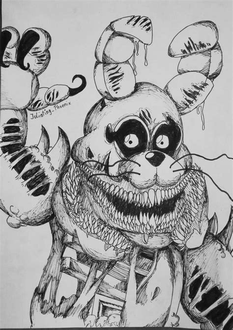 Разукрашки Твистед Фредди 70 фото