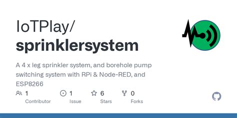 Github Iotplay Sprinklersystem A X Leg Sprinkler System And Borehole Pump Switching System