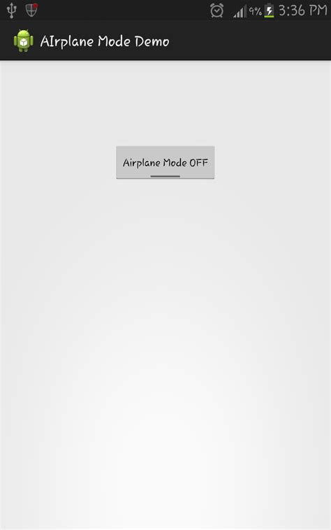 Turn ON And Turn OFF Airplane Mode In Android NEXT GENERATION ANDROID