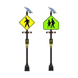 Ts60 Rrfb Led Rectangular Rapid Flashing Beacon And Sign Systems