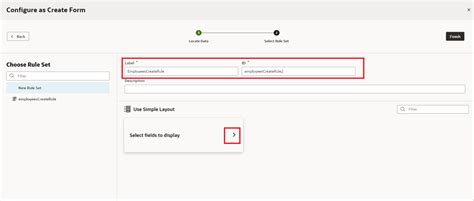 Working With Redwood Simple Create And Edit Page Template In Oracle
