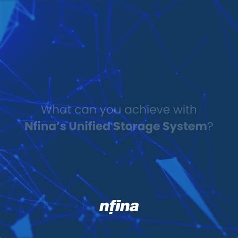 Video Nfina Technologies On Linkedin A Unified Storage System From Nfina