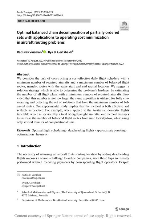 Optimal Balanced Chain Decomposition Of Partially Ordered Sets With