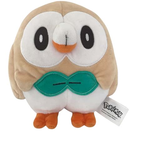 Plush Pokemon Rowlet Owl 20 Cm S Used As New Salvos Stores