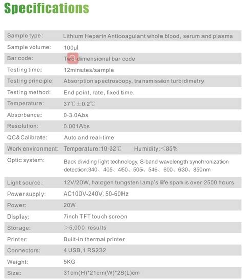 Syb001t Clinical Whole Blood Serium Urine Lab Analyser Plus Semi Auto Syb001t Clinical Whole Blood Serium Urine Lab Analyser Plus Semi Auto