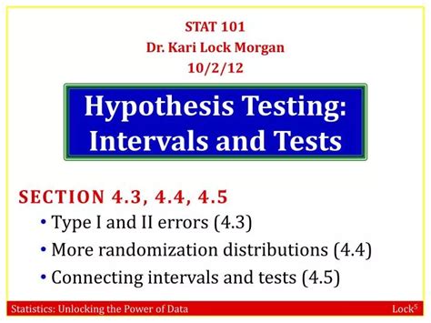 Ppt Hypothesis Testing Intervals And Tests Powerpoint Presentation Free Download Id 2585587