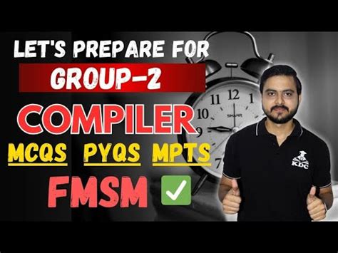 CA Inter FMSM Compiler MCQs Important Questions For September 2024 Attempt YouTube