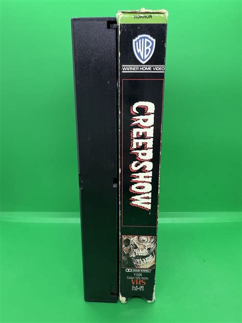 Creepshow Vhs 1987 Adrienne Barbeau Hal Holbrook Leslie Nielsen