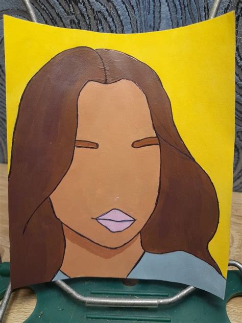 Малюнок естетика дівчина просто краса