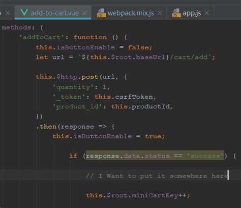 Call Jquery Function In Vue File Bagisto Forum