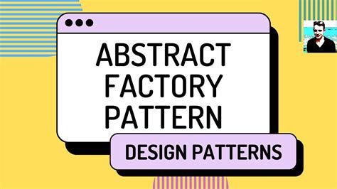 abstract factory pattern c design patterns ep 26 youtube