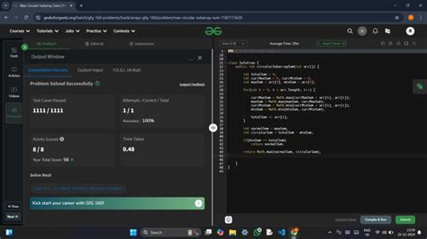 ranjana dhanraj on linkedin codinglife algorithmdesign growthmindset gfg 160daychallenge…