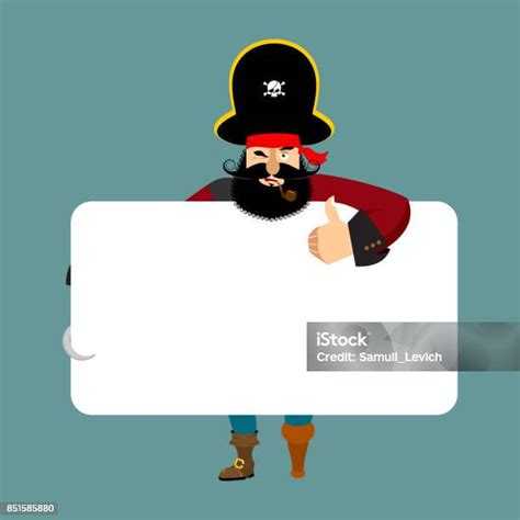 해 적 지주 배너 빈입니다 필리 고 빈 화이트입니다 해 적 즐거운 감정입니다 해 적과 텍스트에 대 한 장소입니다 벡터 일러스트