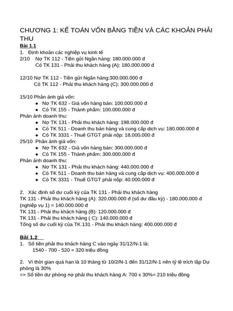 KTTC_CHƯƠNG 1 | PDF