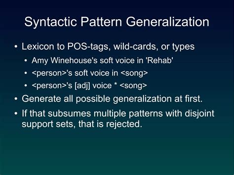 patty a taxonomy of relational patterns with semantic types ppt