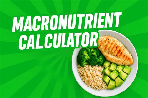 Macronutrient Calculator Optimize Your Macros For Better Nutrition