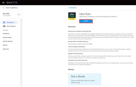 Use Marketplace For Skytab Pos Shift4 Knowledge
