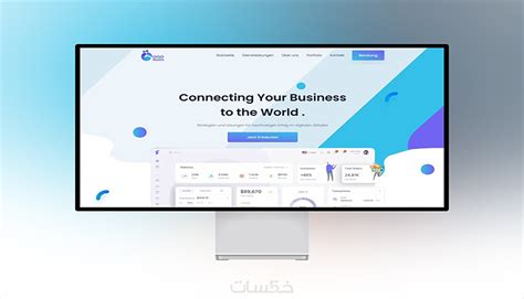 تصميم وبرمجة موقع تعريفي و صفحة هبوط Html Css Js React خمسات