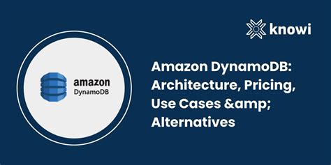 Amazon Dynamodb Complete Guide 2025 Architecture Pricing Use Cases And Alternatives